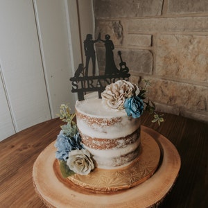 Sikh Wedding Cake Topper , Hindu Bride and Groom Silhouette Cake Decor ...