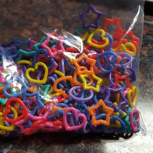 Approx 200 Mini Plastic Links 44g - Etsy