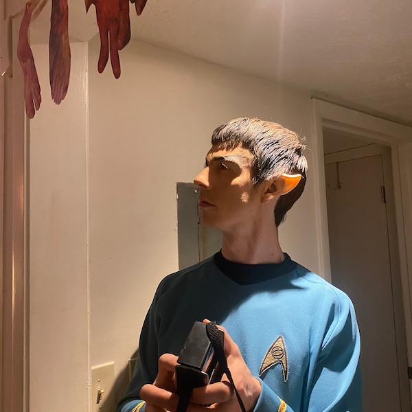 Alien Vulcan Spock Elf Fairy Cosplay LARP Halloween Ear Tips - Etsy