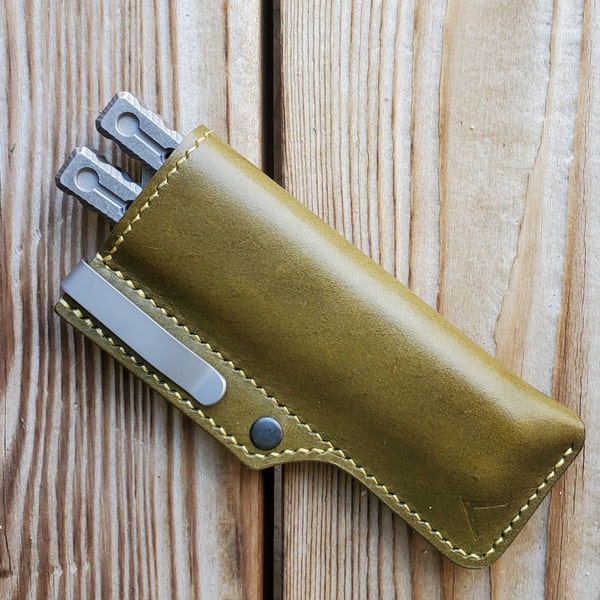 PICK YOUR COLOR Leather Bali Burrito/balisong Sheath *please Read ...