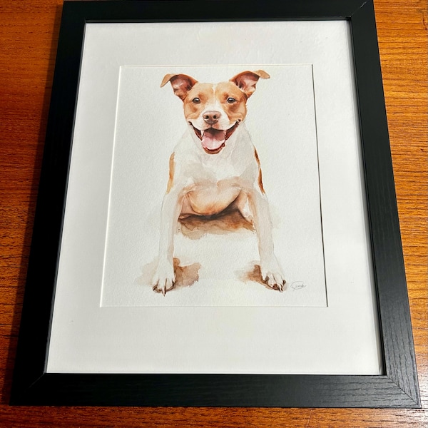 Mini Pet Portraits - Hand Sketched and Painted, Made to Order Custom ...