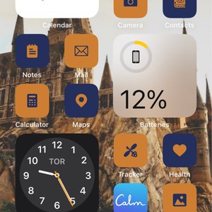 IOS Blue App Icons 230 Blue Minimal iOS 14 Modern Icon Pack | Etsy