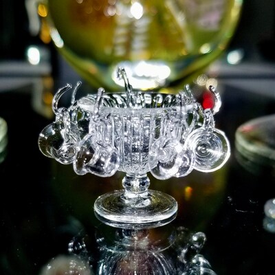 Miniature Bowl Glass Set, Miniature Glasses, Miniature Jewelry ...