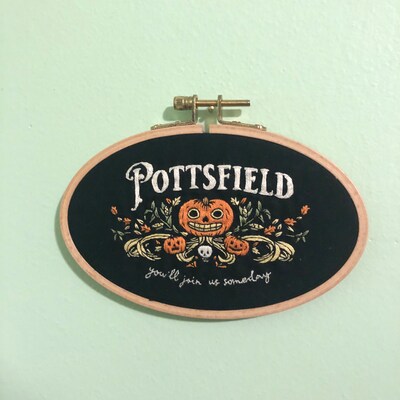Pottsfield Embroidery Pattern // Over the Garden Wall - Etsy