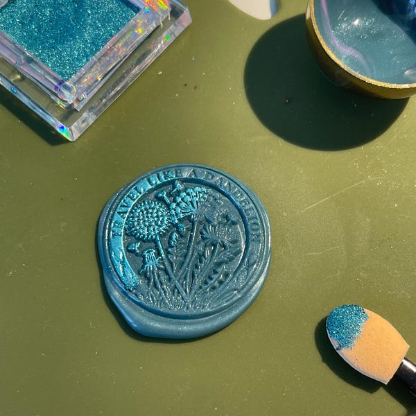 Shell Embossed Lacquer Seal, Personalized Seal Wedding Invitation ...