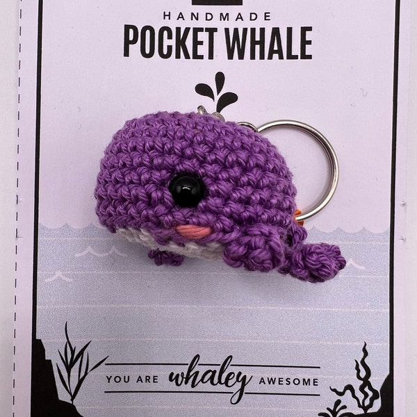 PRINTABLE Pocket Whale Tags - Digital PDF - Display Cards Packaging for ...