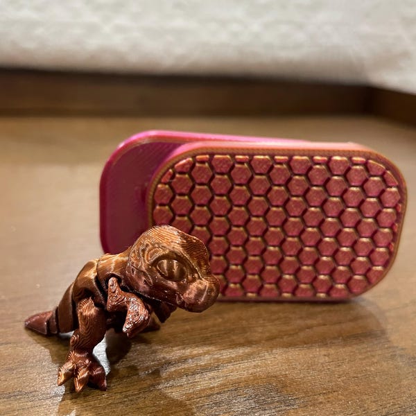 Peppermint Dragon by Teal Cat Creative | Articulated Dragon | Desk ...