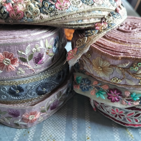 9 Yard 3cm Embroidery Ribbon for Kids Crafting Sewing Costumes Dog ...