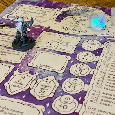 Form-fillable Sunlit Character Sheets - Etsy