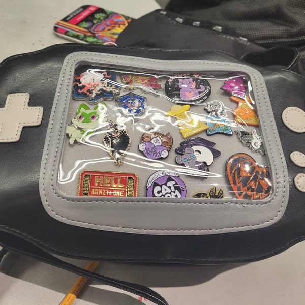 Video Game Ita Bag - Vegan Leather - Etsy