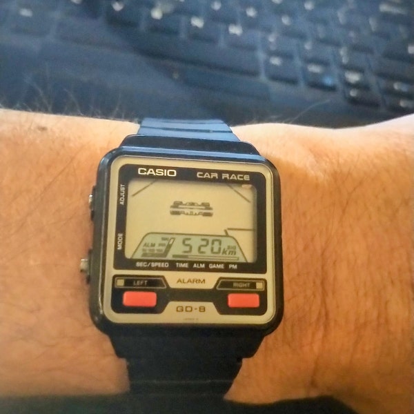 Casio DBC-610 With WR Symbol Calculator Data Bank Watch Module 676 ...