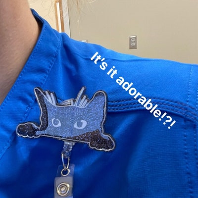 Eye With Eye Drops Badge Reel Eye Dr Badge Reel Ophthalmology ...