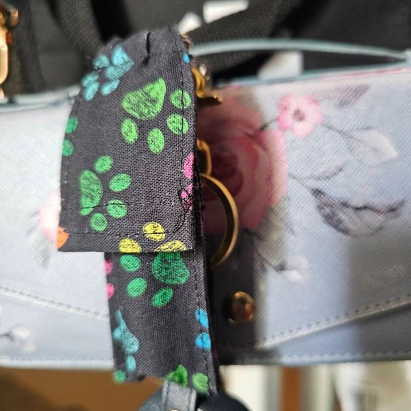 BANDANA Chapstick Holder, Closed Top Lip Balm Keychain Fob, Western ...