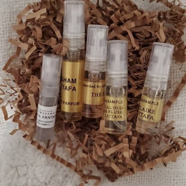 Lattafa Nebras Perfume SAMPLE in a Quality GLASS Atomizer 2ml, 3ml, 5 Ml, 10 Ml Middle Eastern ...