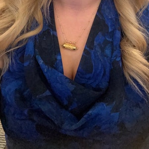 Keya Flower Perfume Bottle Necklace Tiny Spoon Aromatherapy Pendant ...