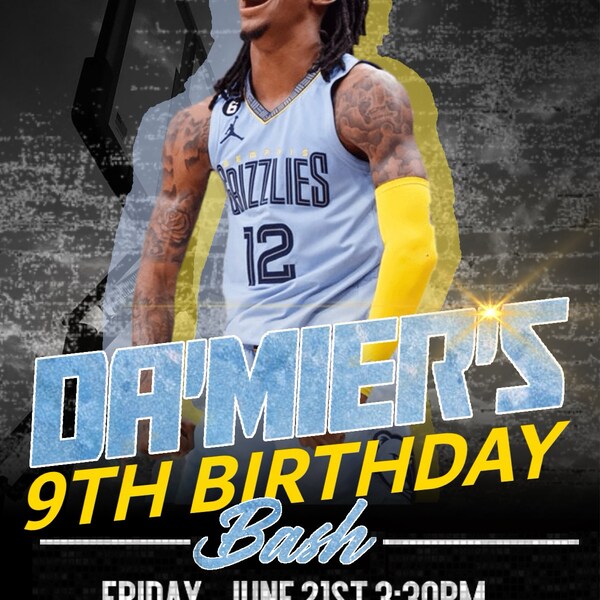 Lebron James Invitation - Lakers Invitation - Los Angeles Lakers ...