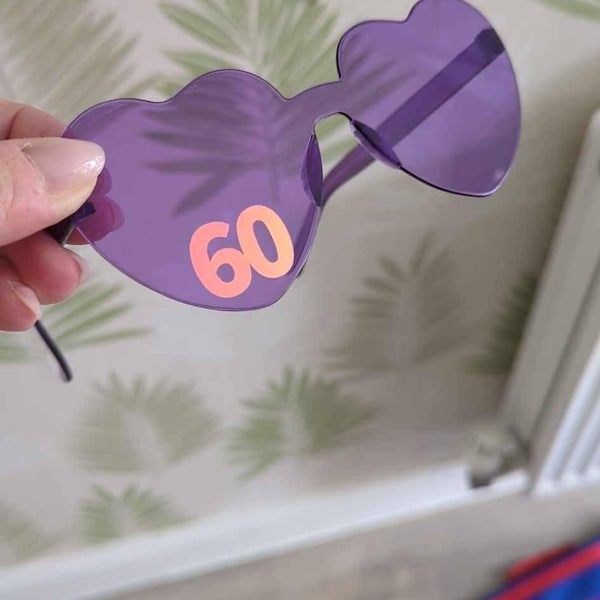 Number 60 Stickers, 60th Birthday Party, 60th Milestone Theme Party ...