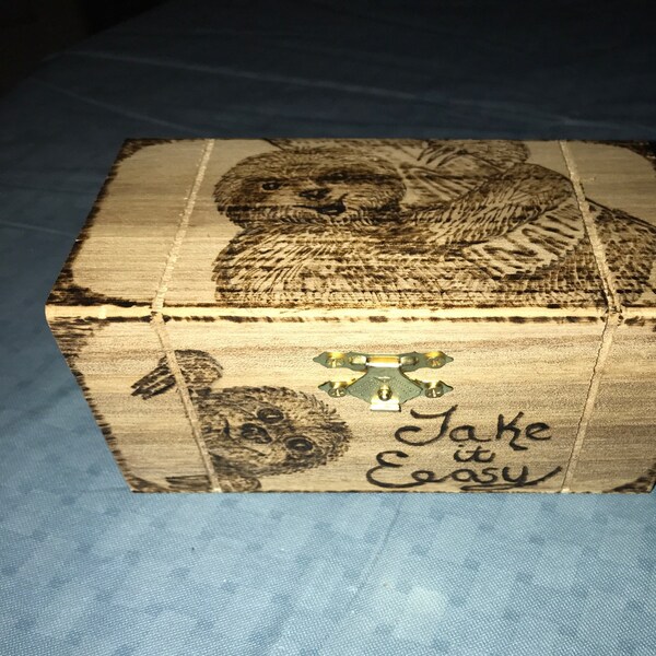 Let It Snow Snowman Pyrography Art Sign Wood Burning - Etsy