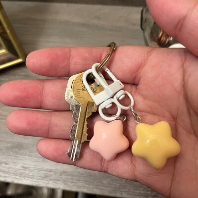 PU Leather Fruit Air Tag Key Ring-cute Key Fob Holder-key Pocket-car ...