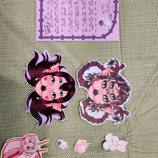 Melanie Martinez Snail Creature Fairy Vinyl Stickers Portals ...