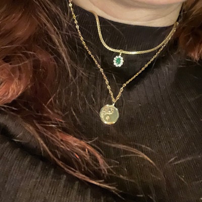 New 14k Yellow Gold Puerto Rican Charm Pendant - Etsy