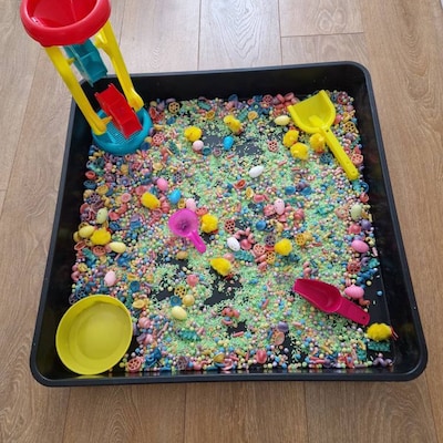 Pasta Coral Reef Coral Reef Mix sensory Bin coral Reef Pasta Under the ...