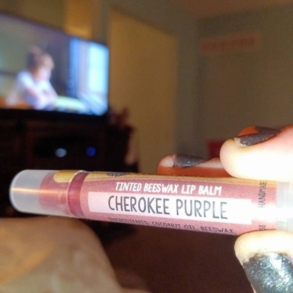 Cherokee Purple - Raw Honey and Beeswax Lip Tint - Etsy