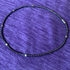 Men's Magnetic Magnetite Lodestone Double Bracelet Black - Etsy Canada