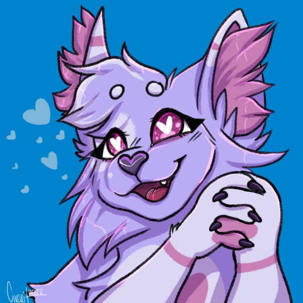 Custom Furry Icon/bust - Etsy