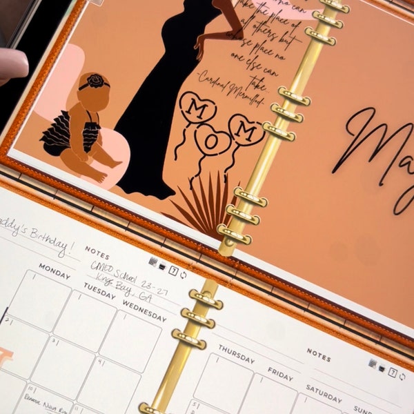 Black Girl Digital Planner, Hyperlinked African American Goodnotes ...