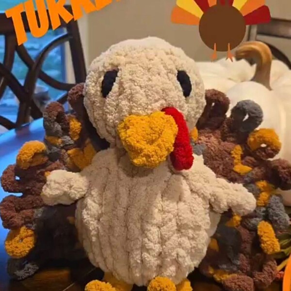 Fingerknit Chunky Elephant Plushie Pattern With Video Tutorial Elephant ...