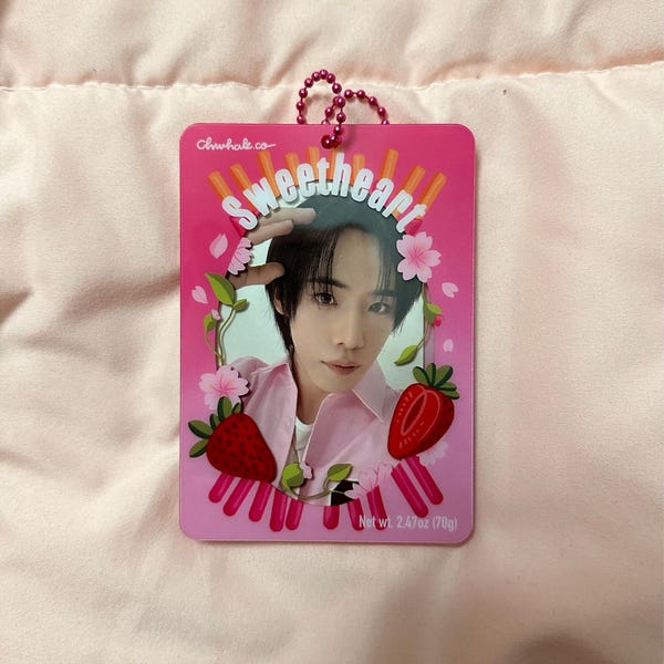 Strawberry Sakura Photocard Acrylic PC Holder Kpop - Etsy