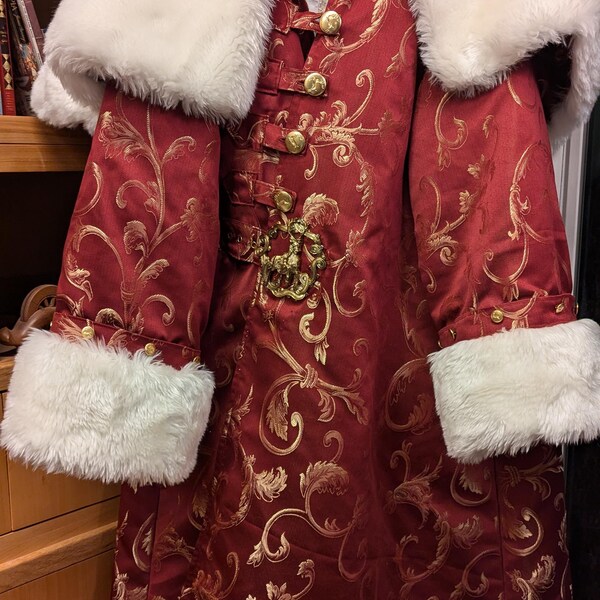 Giant 1 3/8 Bright Gold 6 Piece Sew on Type Santa Claus Suit Buttons - Etsy