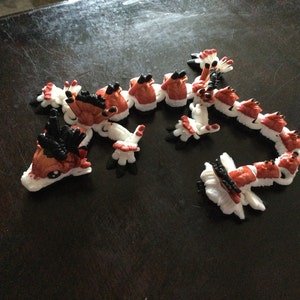 Mizu Element Dragon 3d Printed Articulated Dragon - Etsy