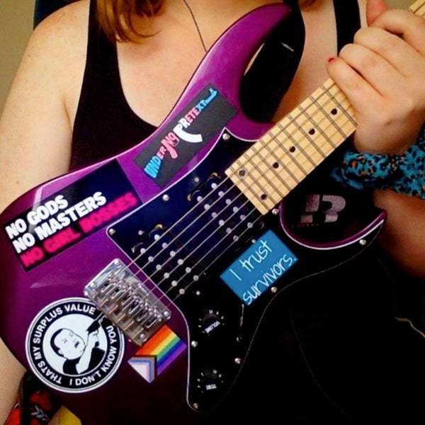 Under No Pretext Trans Flag Sticker - Etsy