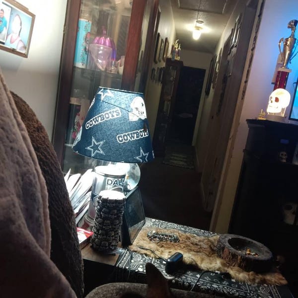 Dallas Cowboys Lamp Shade. NFL. Choose the One You Would Like. Shades ...