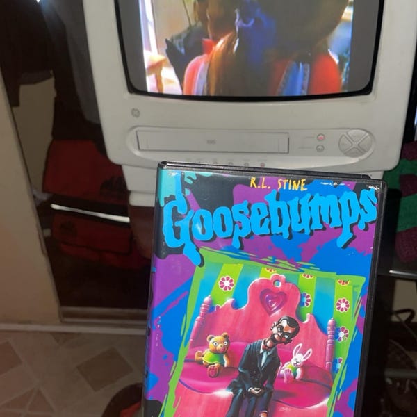 Goosebumps Night of the Living Dummy 2 Custom VHS Display Case (NO TAPE ...