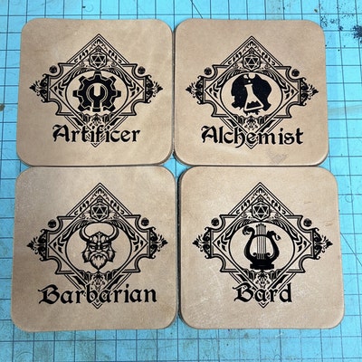 RPG Class Emblems Bundle PACK 4, D20, Rpg Games Svg, Pathfinder 2e ...