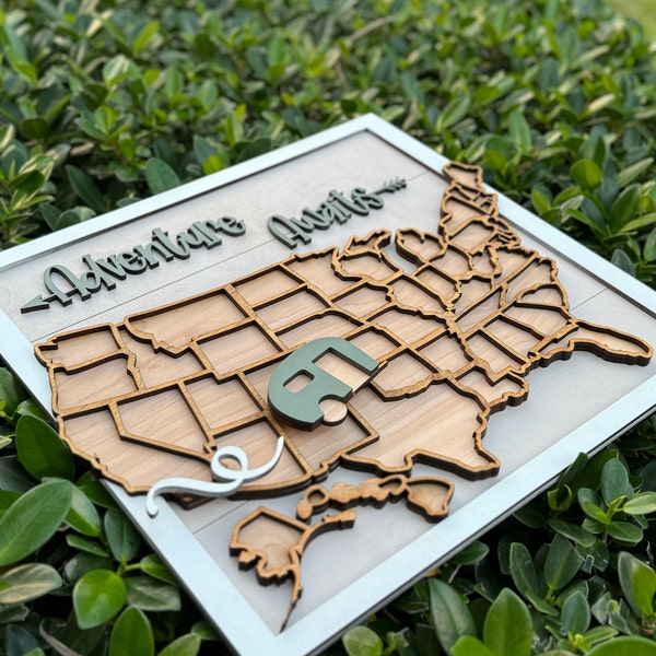 Travel Map Sign SVG File - Travel State Map Sign Calendar - All Seasons ...