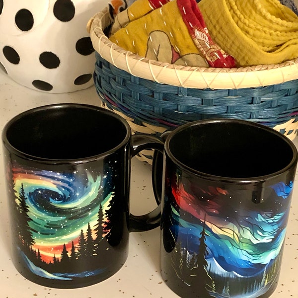 Ocean Puffin Ceramic Mug, Atlantic Puffing Mug, 11oz Stained Glass ...