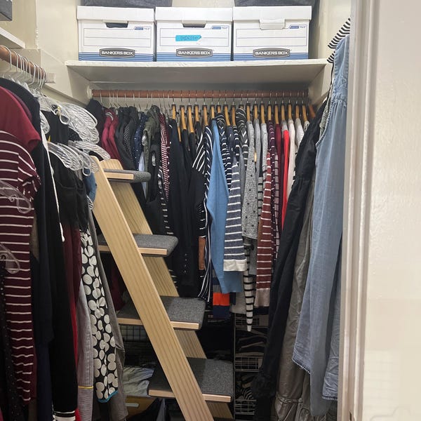 Cat Ladder - 7 Step Beech Hardwood | Handcrafted High-quality Ladder ...