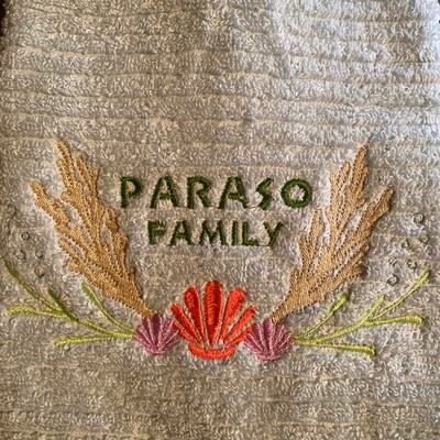 Elegant Seashell Monogram Frame Ocean-beach-sea Life Digitized ...