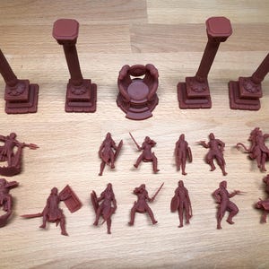 City Props Miniatures Terrain 3D Printed 4K 28mm/32mm D&D - Etsy