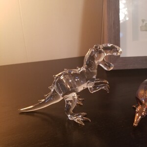 Gecko Figurines Animals Hand Painted Blown Glass Art | Etsy