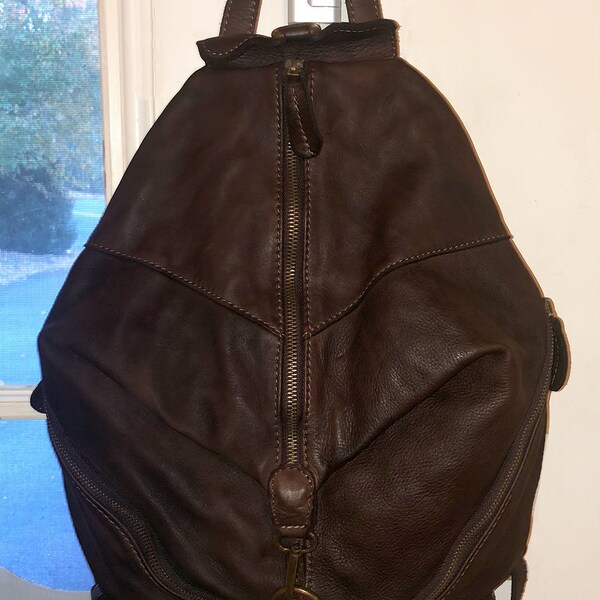 Soft Leather Backpack for Women Made in Italy Backpack Rucksack - Etsy