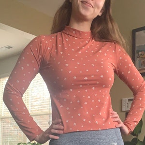 Turtleneck & Mock Neck Top Digital PDF Sewing Pattern // US - Etsy