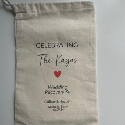 Las Vegas Hangover Kit Bags, Wedding Recovery Kit, Hen Party ...