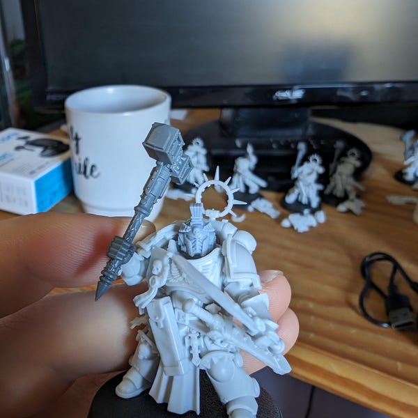 Space Knights ODST Back Pack Scifi Miniature Tabletop Wargaming - Etsy