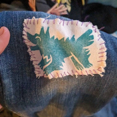 Trans Werewolf Patch Sew or Glue on Back Patch 9x7 Inches - Etsy