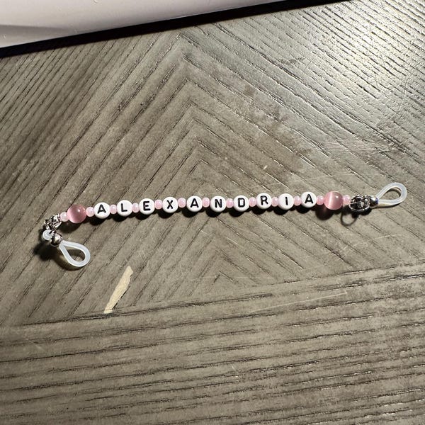 Handmade Beaded Stethoscope Name ID Customized Personalized With Your ...